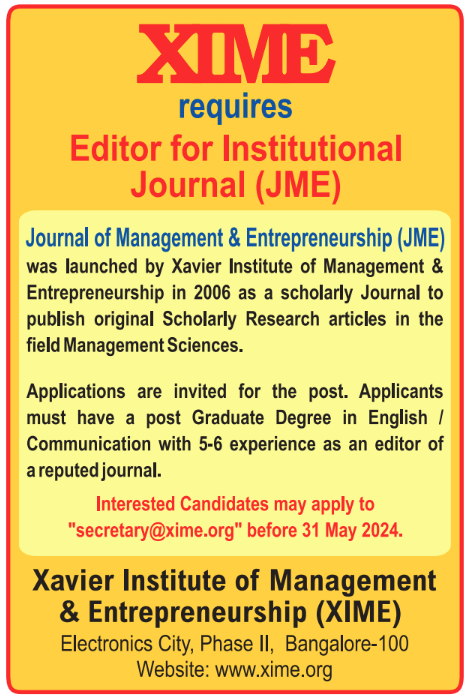 Xavier Institute of Management and Entrepreneurship (XIME)